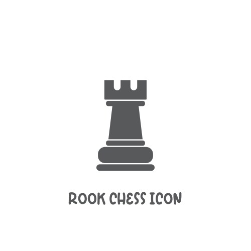 Chess rook Royalty Free Vector Image - VectorStock