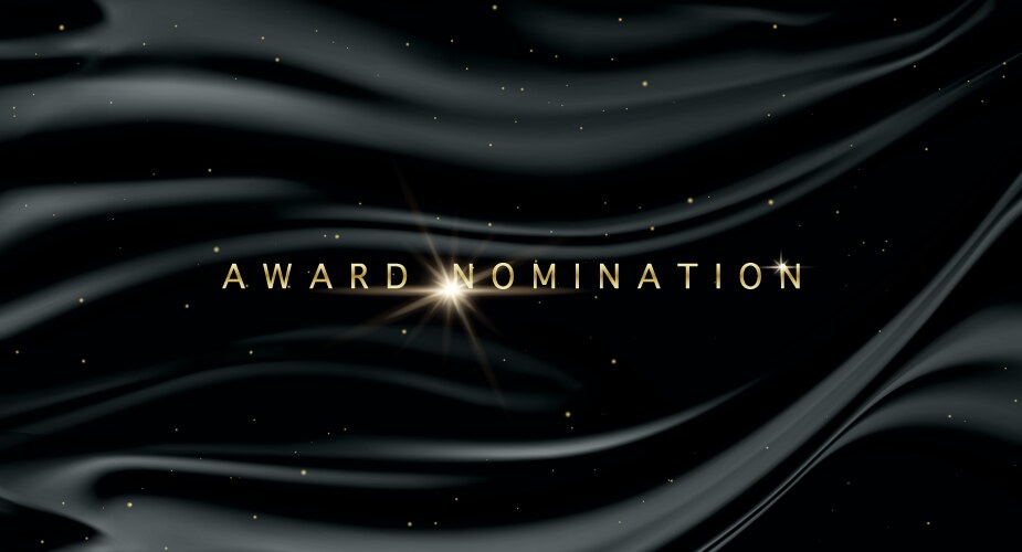 Award nomination ceremony luxury background Vector Image