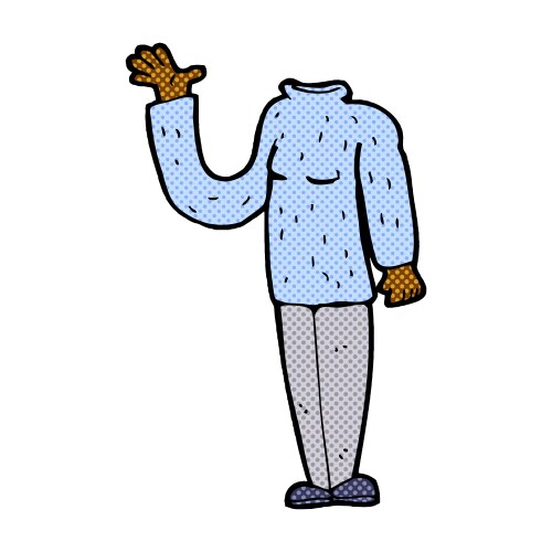 Headless body cartoon Vector Images & Graphics for Commercial Use ...