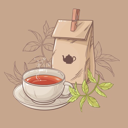Tea Packaging Vector Images (over 15,000)