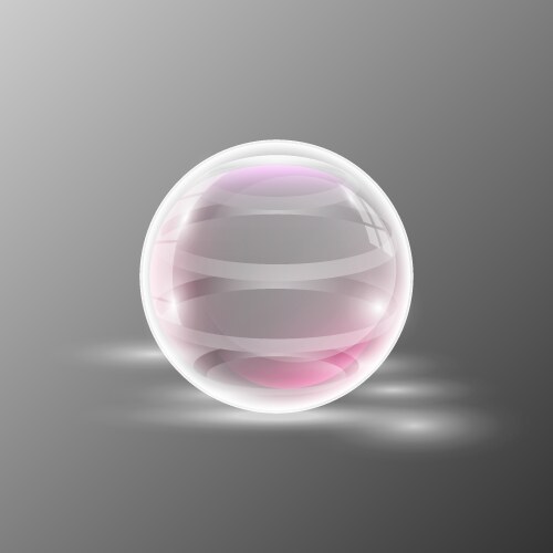 Transparent clear shiny Royalty Free Vector Image