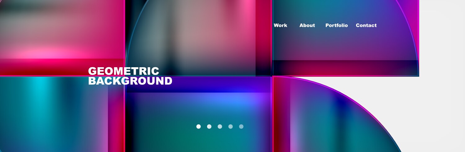 Geometric Header and Footer Vector Images (over 6,700)