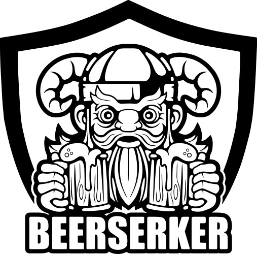 Berserker logo Vector Images & Graphics for Commercial Use | VectorStock