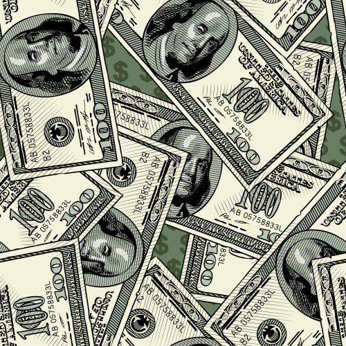 Dollar bank note Royalty Free Vector Image - VectorStock