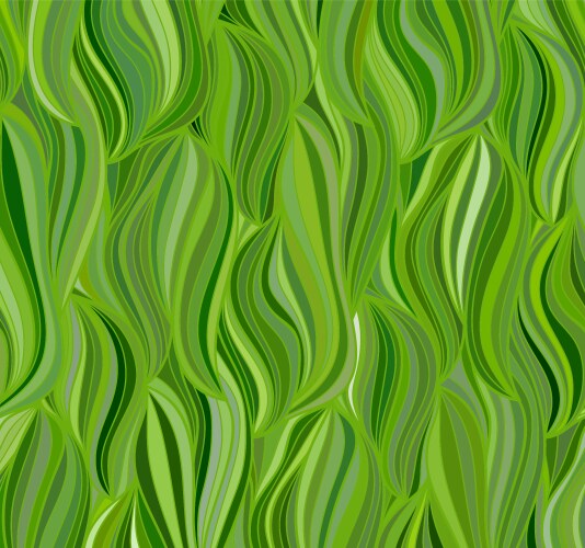Wave background of doodle hand drawn lines Vector Image