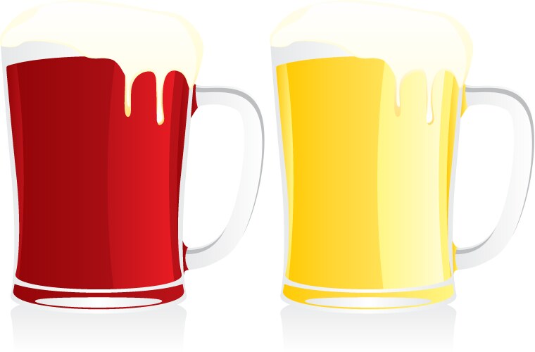 Beer mug Royalty Free Vector Image - VectorStock