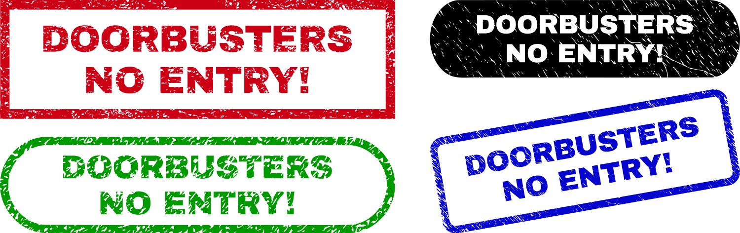 Doorbusters Vector Images (over 140)