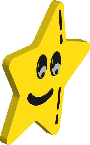 Emoticon template face Royalty Free Vector Image