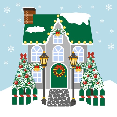 Christmas background Royalty Free Vector Image