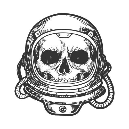 Dead Space Mask Drawing
