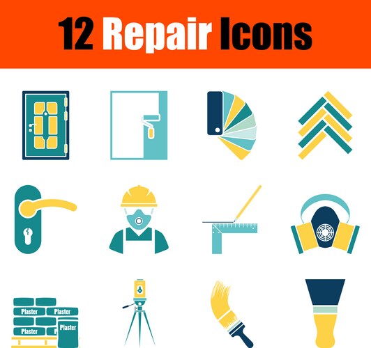 Design and art icons set Royalty Free Vector Image