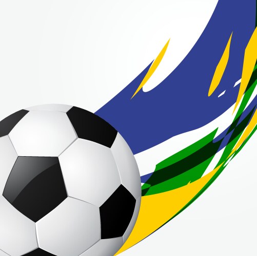 Football game design Royalty Free Vector Image