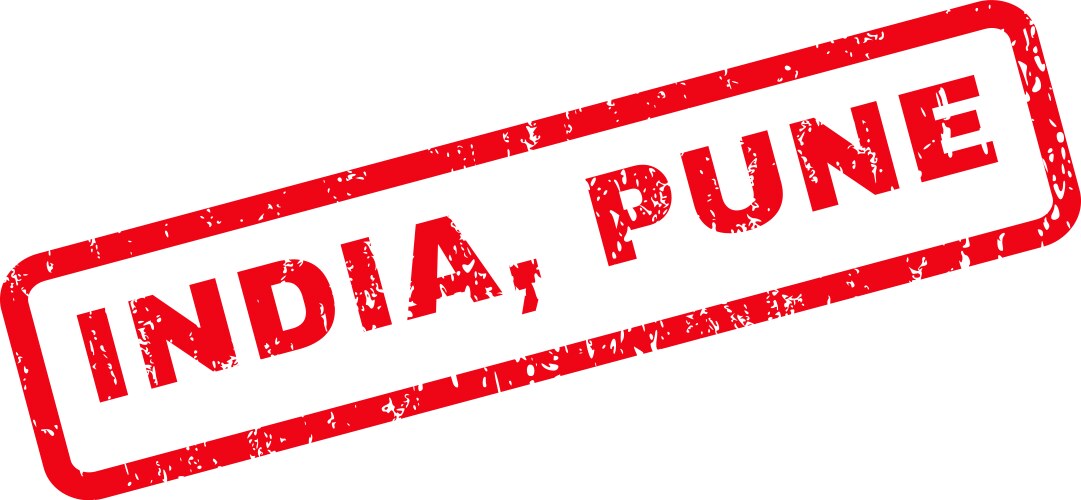 Pune rubber stamp Royalty Free Vector Image - VectorStock