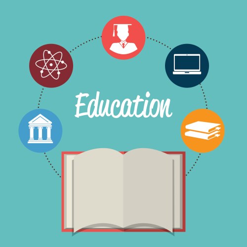 Academic excellence design Royalty Free Vector Image