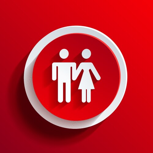 Light circle icon eps10 Royalty Free Vector Image