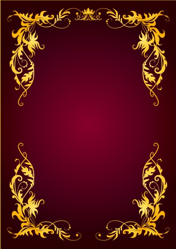 Paper horizontal invitation card Royalty Free Vector Image