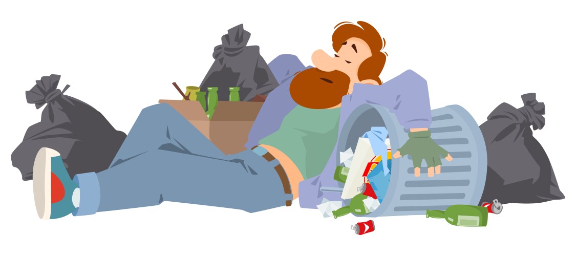 Men argue furiously for internet and mobile Vector Image