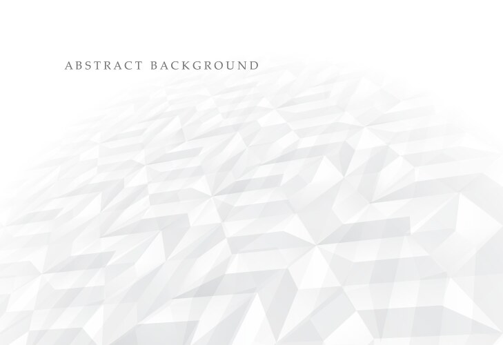 Abstract white background with perspective Vector Image