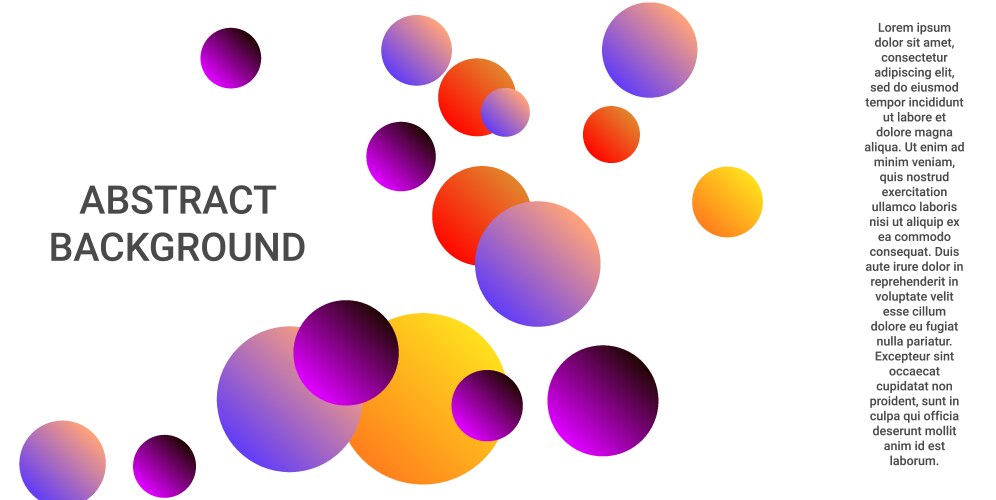 Colored balls Royalty Free Vector Image - VectorStock