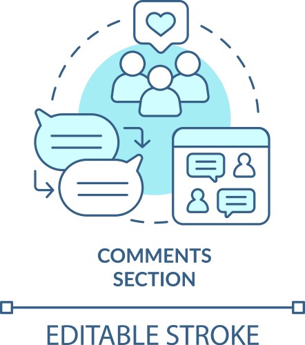 Comments Vector Images (over 110,000)