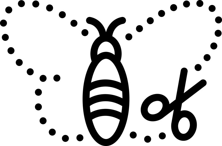 Cut out Royalty Free Vector Image - VectorStock