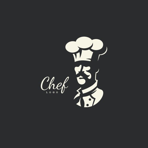 Baker chef logo Royalty Free Vector Image - VectorStock