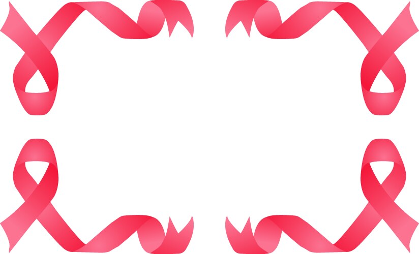 Printable Cancer Ribbon Border