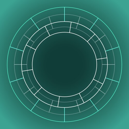 Abstract technology circle Royalty Free Vector Image