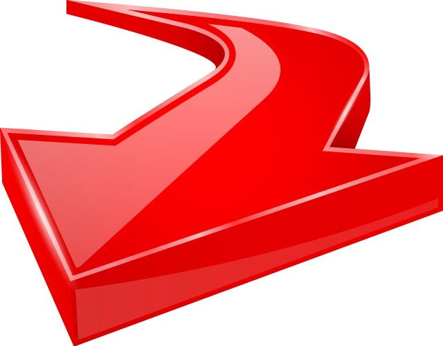 Shiny glossy arrows background clean modern Vector Image