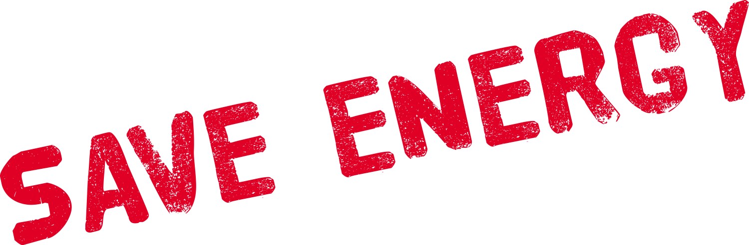 Save energy rubber stamp Royalty Free Vector Image