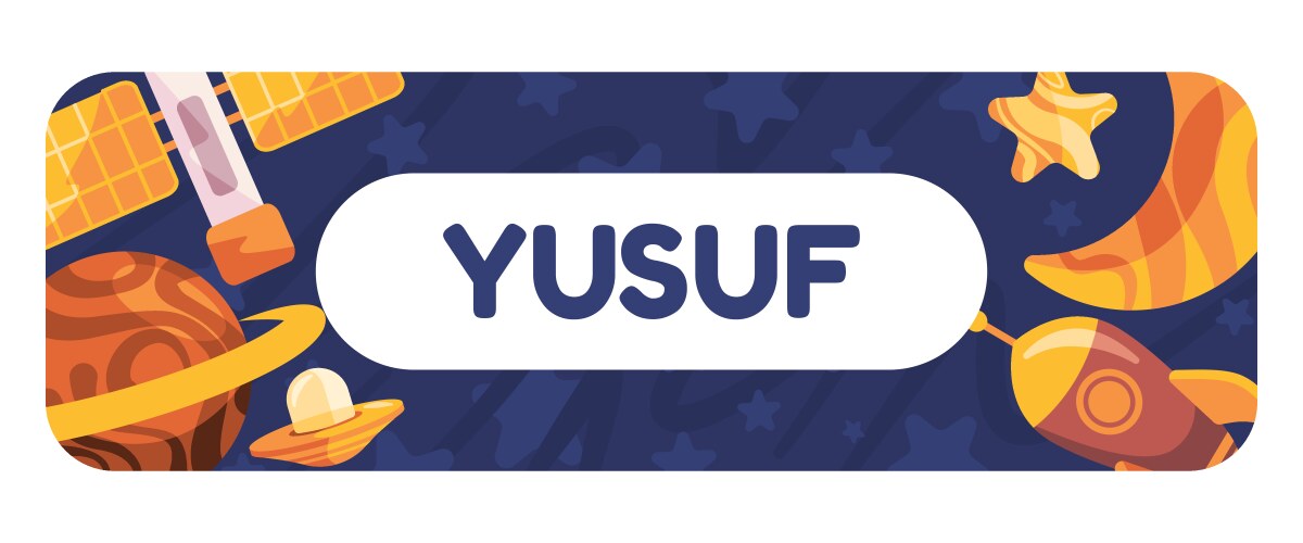 Name tag for kids Vector Images & Graphics for Commercial Use | VectorStock