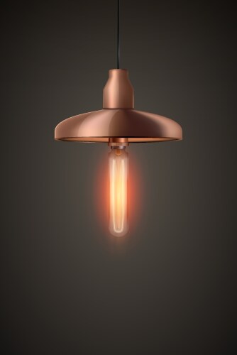 Decorative edison light bulb wire Royalty Free Vector Image