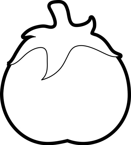 Fruit Uncolored Vector Images (over 140)