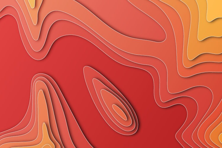 Gradient heat map background Royalty Free Vector Image