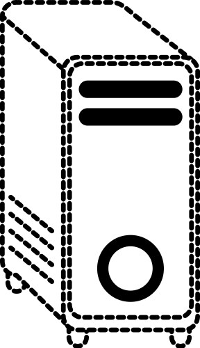 Computer Tower Icon Png
