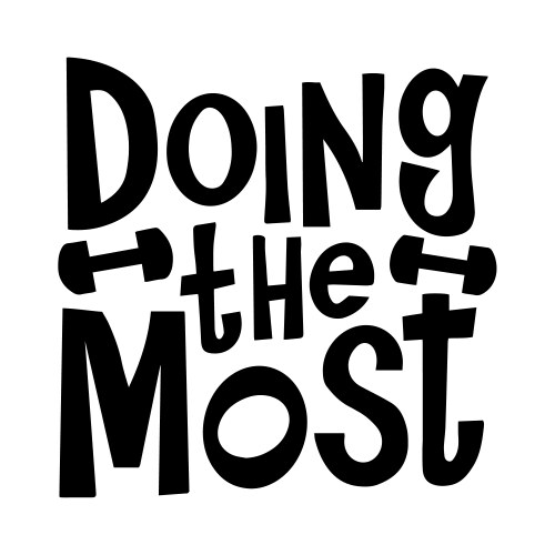 Gym and fitness motivation quote set Royalty Free Vector