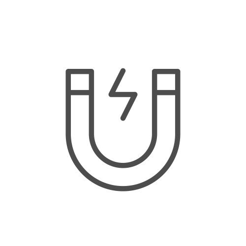 Cute cartoon magnet Royalty Free Vector Image - VectorStock