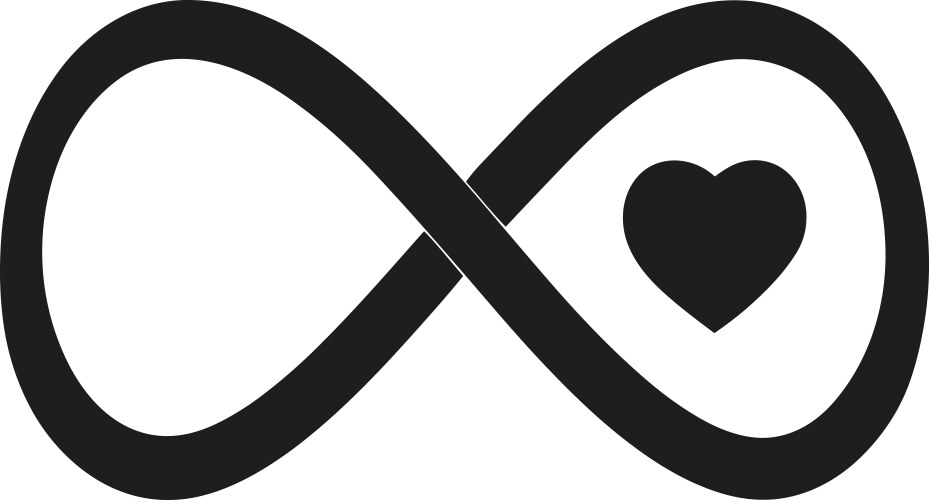 Infinity Symbol Forever Love Forever Love Infinity Vector Images (over