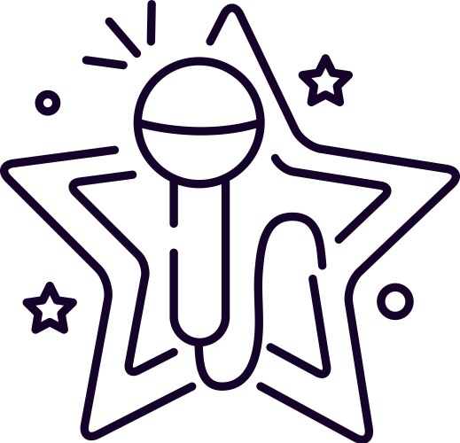 Star Microphone Vector Images (over 7,800)