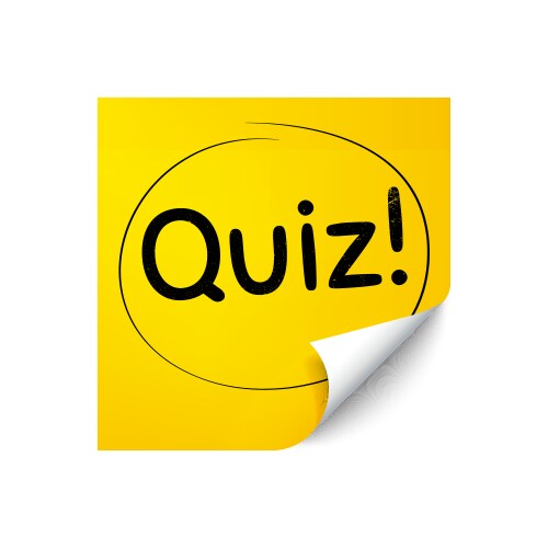 Quiz symbol answer question sign Royalty Free Vector Image