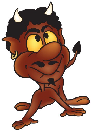 Red devil Royalty Free Vector Image - VectorStock