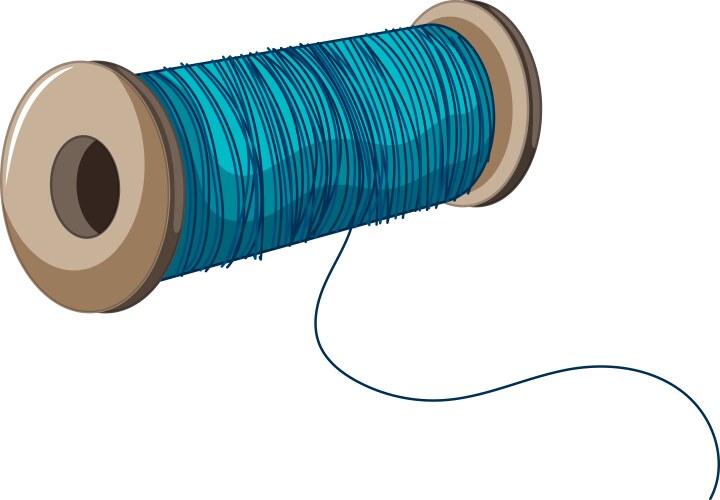 Old threads spools Royalty Free Vector Image - VectorStock