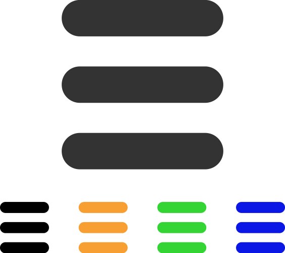 Stack icon Royalty Free Vector Image - VectorStock