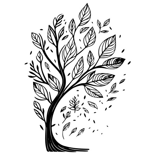 Half Tree Vector Images (over 6,000)