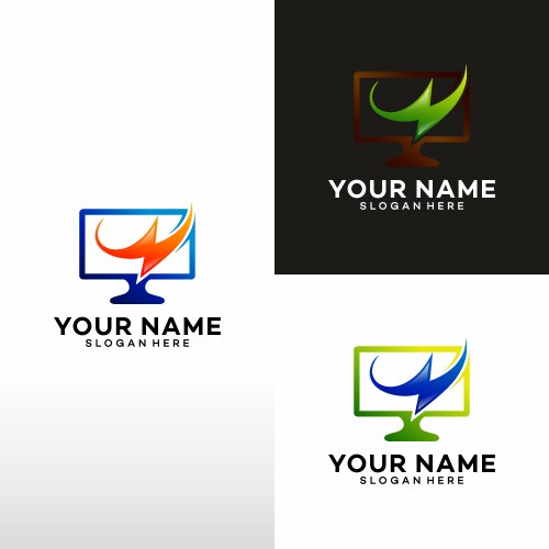 Laptop Logo Vector Images (over 25,000)