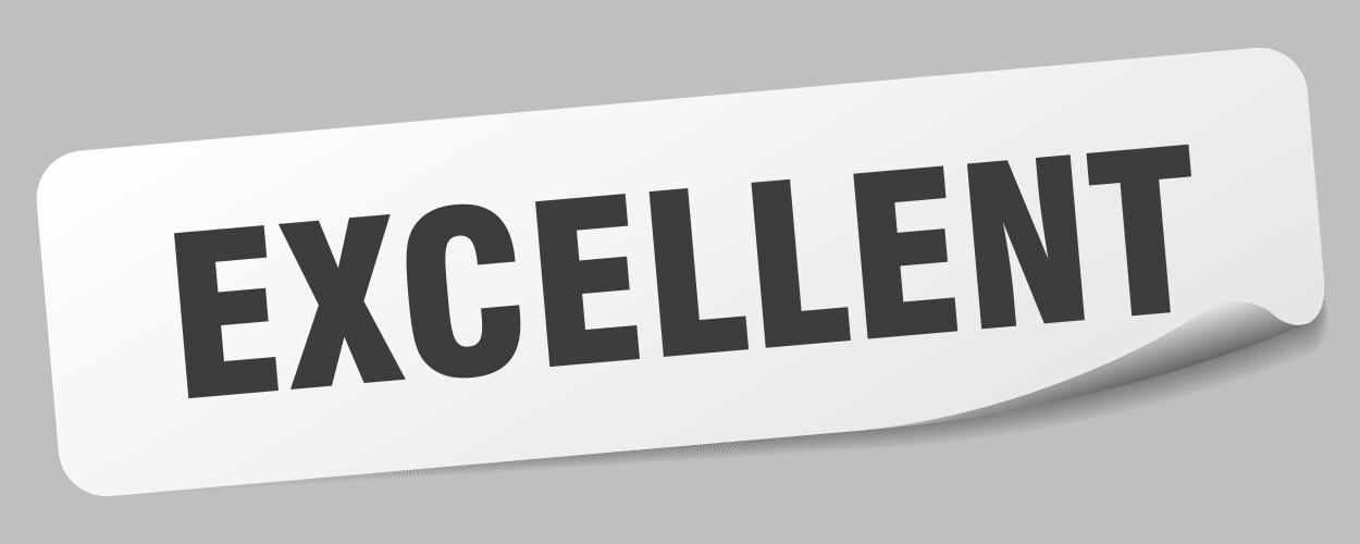 Incredible sticker label Royalty Free Vector Image