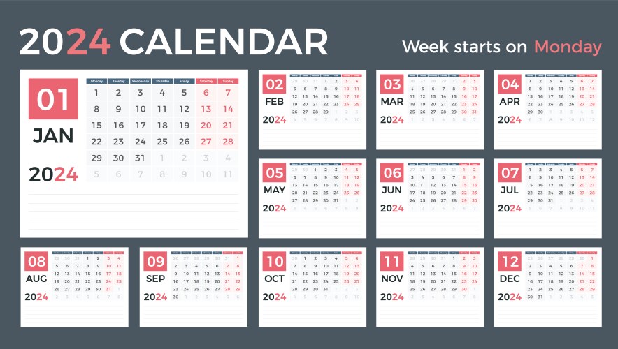 Calendar 2023 on japanese language week start Vector Image