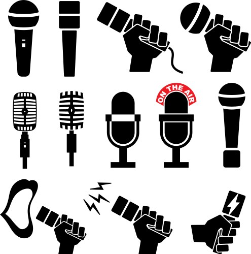 Microphone Vector Images (over 180,000)