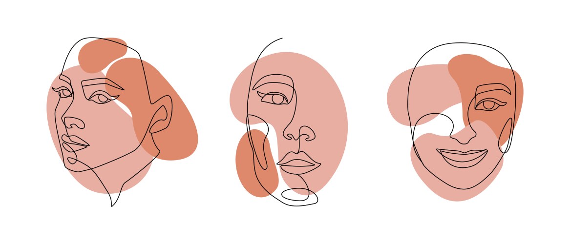 Line Drawing of Womans Head Profile Vector Images (over 3,500)