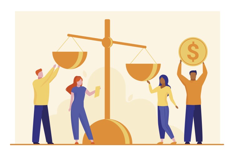 Balance Cartoon Scales Vector Images (over 3,900)